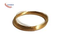 China Brass Wire CuZn35 CuZn37 0.10-12.0mm Diameter 900 N/mm2 Tensile Strength EDM Wire for sale