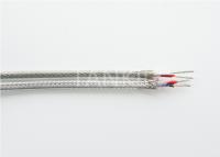 China K Type Extension Thermocouple Wire Stainless Steel Shield Wire for sale