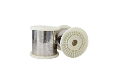 China CuNi44 Constantan Alloy Flat Wire Bright Surface High Resistance 0.49 Ohm mm2/m for Electrical Elements for sale