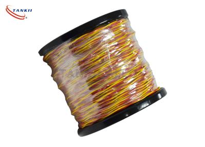 China Type K J T S B R Thermocouple Cable Wire PVC Fiberglass Insulated 26-4AWG for sale