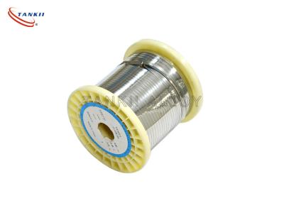 China Cr13Al4 Bright Color Standard Flat Wire for Resistors High Temperature 1100C for sale