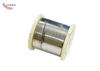 China CuNi23 CuNi Alloy Flat Annealed Ribbon Strip 0.35 Ohm mm2m Resistivity 400C Max Temp for sale