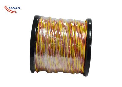 China K-Type Thermocouple Extension Cable 2×0.711mm with Fiberglass Insulation Rated for 1000°C Continuous Operation for sale