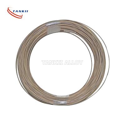 China CUNI12MN2 Manganin Resistance Alloy Flat Strip 5mm Width 0.44 Ohm mm2/m for Shunt for sale
