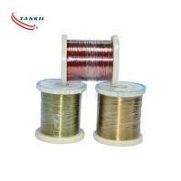 China 0.1mm 180C Polyurethane Copper Enameled Wire Red Color Magnet Wire for sale