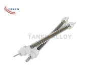 China High Temperature Nichrome Wire Quartz Heating Tube - 30W/cm² Heat Intensity, 6-20mm Tube Diameters for sale