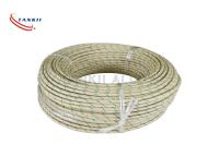 China 10mm² Nickel Plated Copper Refractory Cable with Fiberglass Braiding - 500°C Working Temperature, 300/500V Rated Voltage for sale