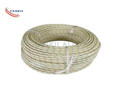 China 10mm² Nickel Plated Copper Refractory Cable with Fiberglass Braiding - 500°C Working Temperature, 300/500V Rated Voltage for sale