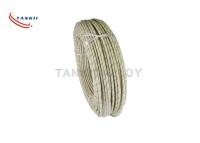 China Nickel Plated 300V 500V Fiberglass Refractory Braided Cable -60 to 500C for sale