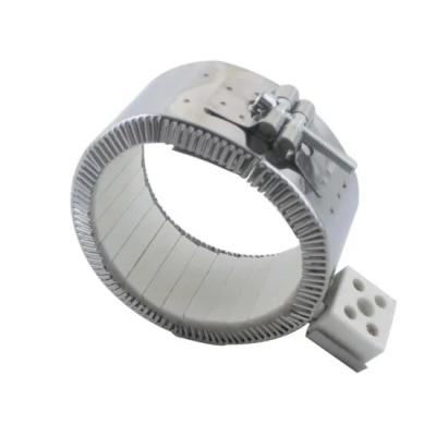 China Industrial Ceramic Band Heater 60mm ID 304 Stainless Steel 120V 480V for sale