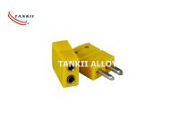China Central Cover Screw ABS J Type Thermocouple Connector with 650°C Rating and Multiple Calibration Options for sale