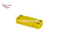 China Alumina Ceramic RTD Type K Thermocouple Connector with 650°C Rating and Polarized Pins for Industrial Temperature Sensors for sale