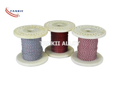 China Superfine PFA Insulated Thermocouple Cable Type KX IEC584-3 Compliant Temperature Measurement Wire for sale