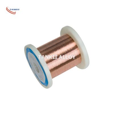 China CuNi44 Copper Nickel Alloy Wire 0.49 Ohm mm2/m for Thermocouple Type J and T for sale
