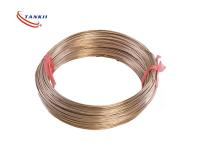 China CuNi1 Copper Nickel Alloy Heating Resistance Wire for Cables and Heating Elements for sale