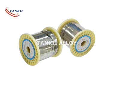 China Cr20Ni80 Nicr Alloy Flat Resistance Heating Wire 1.09 Ohm mm2m 1200C for sale