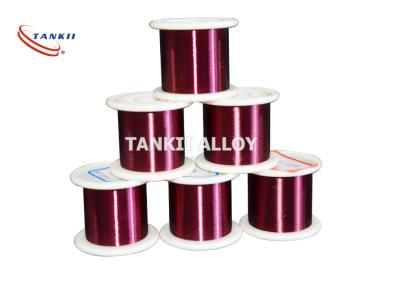 China 0.025mm Pure Nickel Enamelled Wire Polyester Insulation for sale