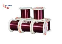 China Enamelled Resistance Heating Wire CuNi6 For Winding Transformer for sale