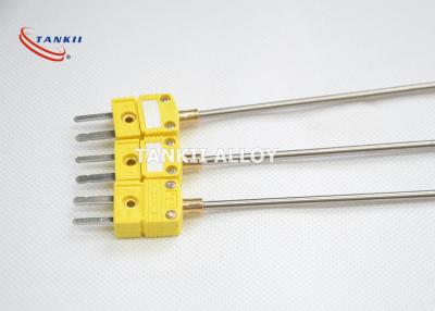 China ANSI K Type Thermocouple Sensor 1m Length With SS310 Sheath for sale