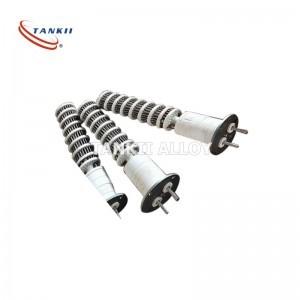 China Tankii NiCr80/20 Furnace Heating Element 800-1200C Ceramic Mica Band Heater for sale