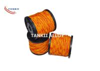 China Fiberglass Insulated K Type Thermocouple Extension Wire 21SWG 22SWG 500m for sale