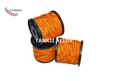 China Fiberglass Insulated K Type Thermocouple Extension Wire 21SWG 22SWG 500m for sale