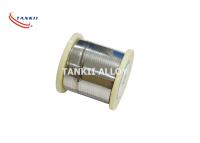 China NiCr8020 Bright Flat Wire 0.15mm Width Chromel A Alloy for Sealing Machine Pit Furnace for sale