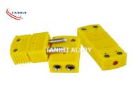 China Standard K-Type Thermocouple Connector Set - 10 Male/Female Plugs with Nylon Insulator and Nickel-Plated Screws for sale