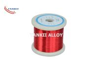 China Magnet Enameled Copper Wire 40AWG Nicr 8020 Alloy with 130-220°C Thermal Rating and 0.071-5.4mm Size Range for sale