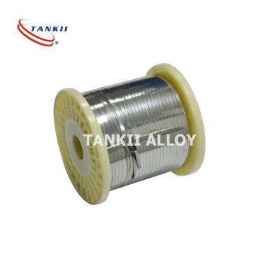China NiCr8020 Flat Nichrome Alloy Wire 0.2mm x 6mm for Vacuum Sealing Machine Heating Element for sale