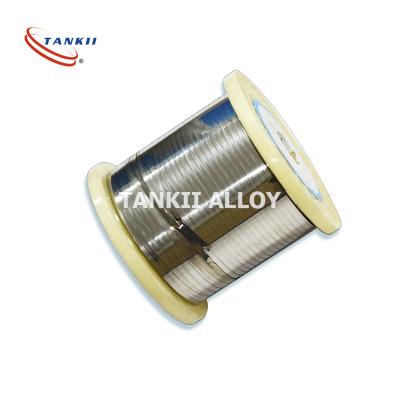 China Soft Annealed NiCr 80/20 Flat Wire 0.005-7mm Thick Spool Packing for Hair Drier Heating Element for sale