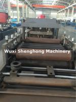 China C / Z Interchage Purlin Cold Roll Forming Machine With Mitsubishi Transducers for sale