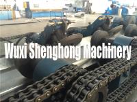 China Chain Transimission Purpline Cold Rolling Form Machine with Cr12 Mould Steel Cutting Blade for sale