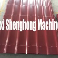 China Roof  Tiles Series Cold Roll Forming Machine with Fixed Positon Driven Forming Stations for sale