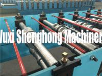 China Colored Steel Self-locked Roofing Tile Machine with 0.6m Width Coil for sale