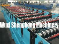 China Electric Controlling Roof  Roll Forming Machine with Voltage 460V 3ph 60Hz for sale