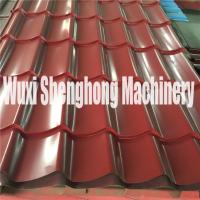 China Roofing / Wall Panel Sheet Metal Roll Forming Machines With Upright Columns for sale