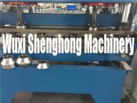 China Pre-cutting Sheet Metal Cold Roll Forming Machine With Gear / Sprocket Driving for sale