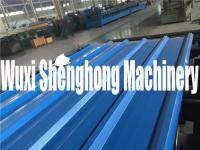China Professional Sheet Metal Roll Forming Machines / GI Corrugate Roof Forming Machine for sale