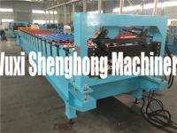 China 33 KSI Yield Stress Metal Sheet Cold Roll Forming Machine / Tile Roll Forming Machine for sale