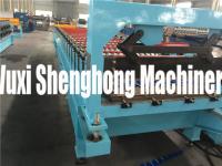 China 33 KSI Yield Stress Metal Sheet Cold Roll Forming Machine / Tile Roll Forming Machine for sale