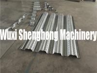 China Customized Metal Deck Roll Forming Machine With Mechanical Decoiler for sale