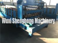 China Developed Hydraulic Cutting Tile Roll Forming Machine Anti Rust Roller for sale