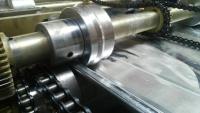 China Metal Roof Panel Arch Plate / Stud And Track Roll Forming Machine For 62# Forge Steel for sale