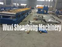 China Steel Structural Floor Panel Cold Roll Forming Machinery Easy Control for sale