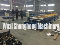 China Steel Structural Floor Panel Cold Roll Forming Machinery Easy Control for sale