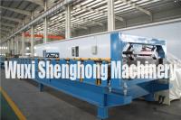 China Trapezoidal Roof  Wall Panel Cold Roll Forming Machine PLC Controlling for sale