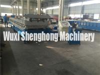 China Low Noise Wall Panel Roll Forming Machine , Metal Roofing Equipment for sale