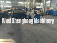 China Galvanized Aluminum Roof Tile Production Line Siemens PLC Computer Control for sale