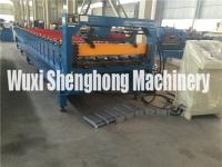 China OEM / ODM Original Metal Deck Sheet Roll Forming Machine Hydraulic Cutting for sale